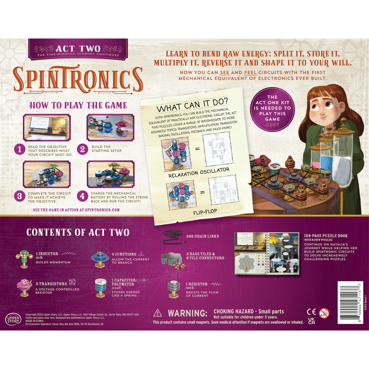 Spintronics Act Two – Upper Story