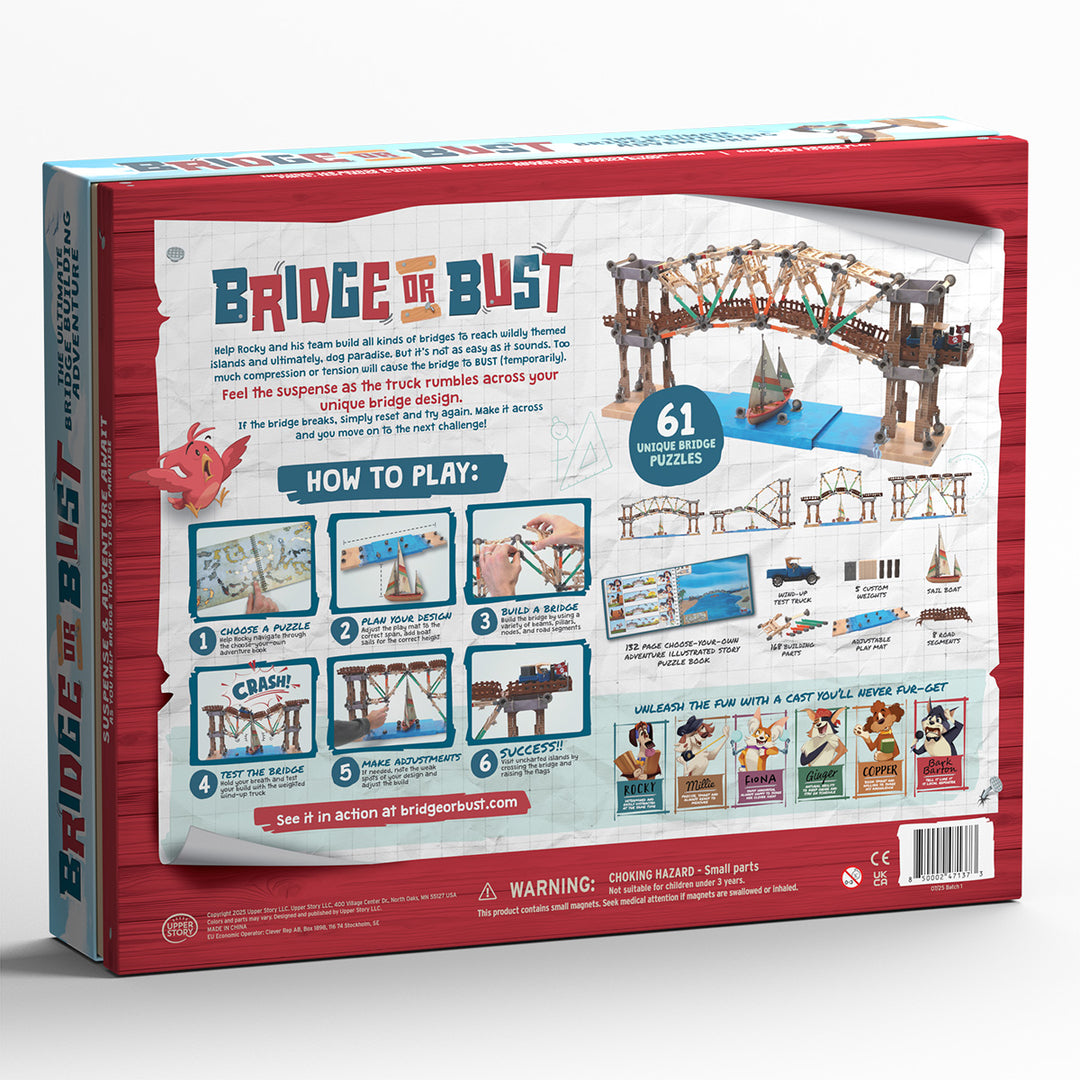 Bridge or Bust - The Ultimate Bridge-Building Adventure – Upper Story